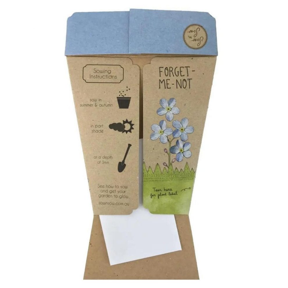 Forget Me Not Seeds Gift Packet | Sending Hugs