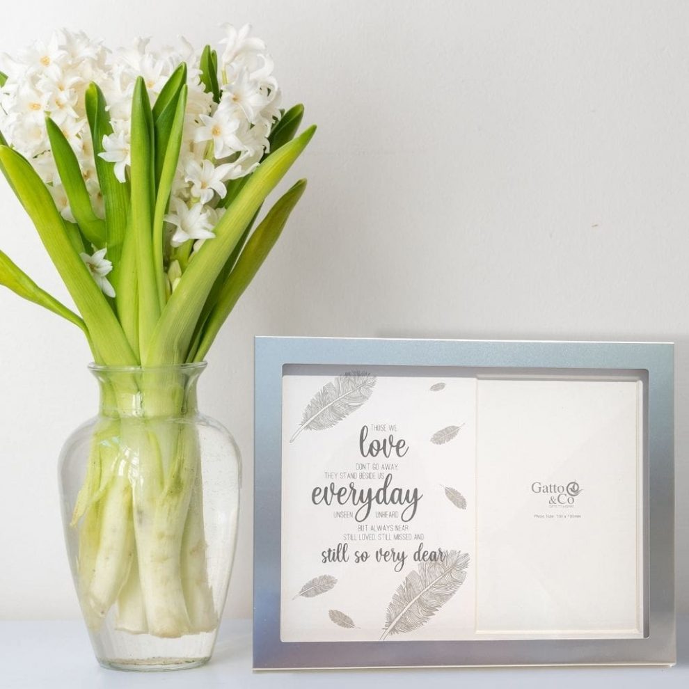 Those We Love Verse Photo Frame | Sending Hugs