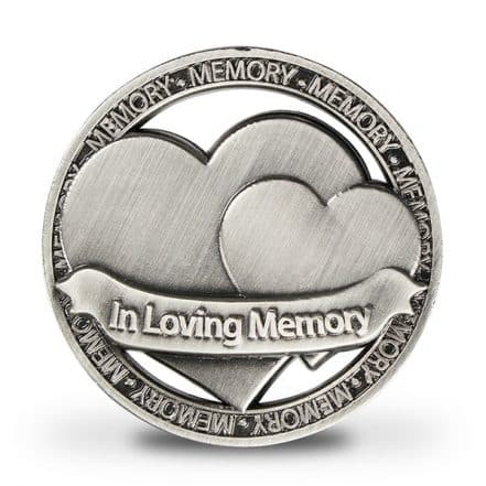 In Loving Memory Open Coin | Sending Hugs