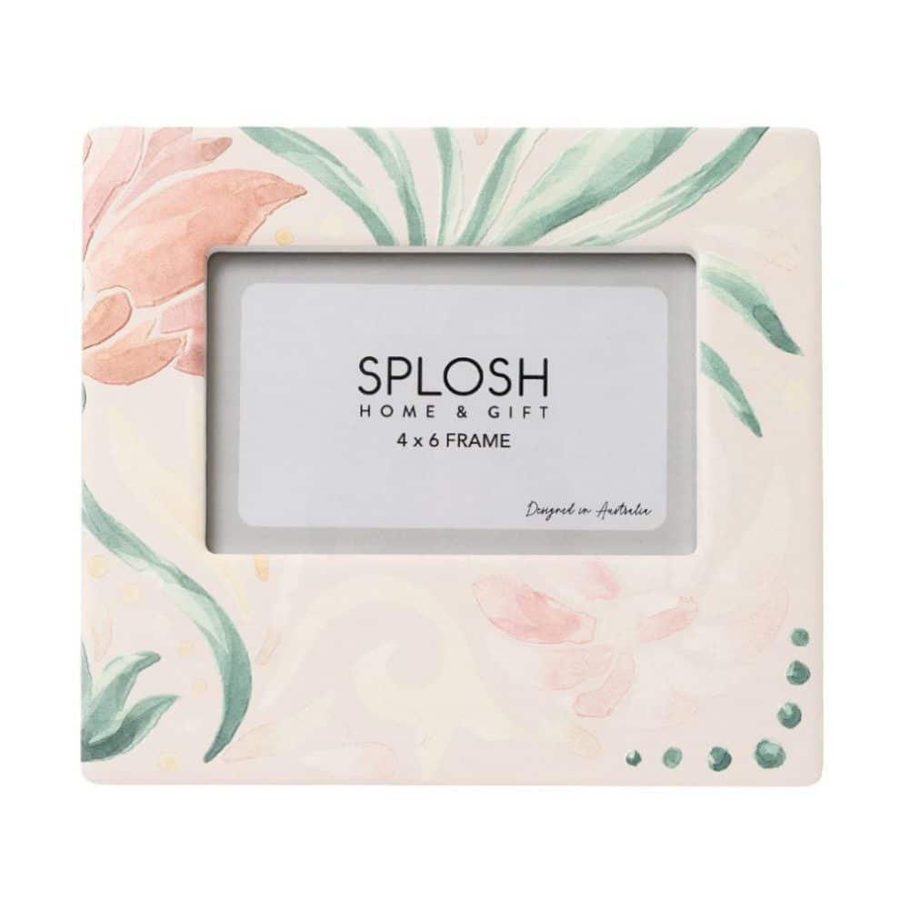 Oasis Ceramic 4×6 Frame | Photo Frame - Sending Hugs