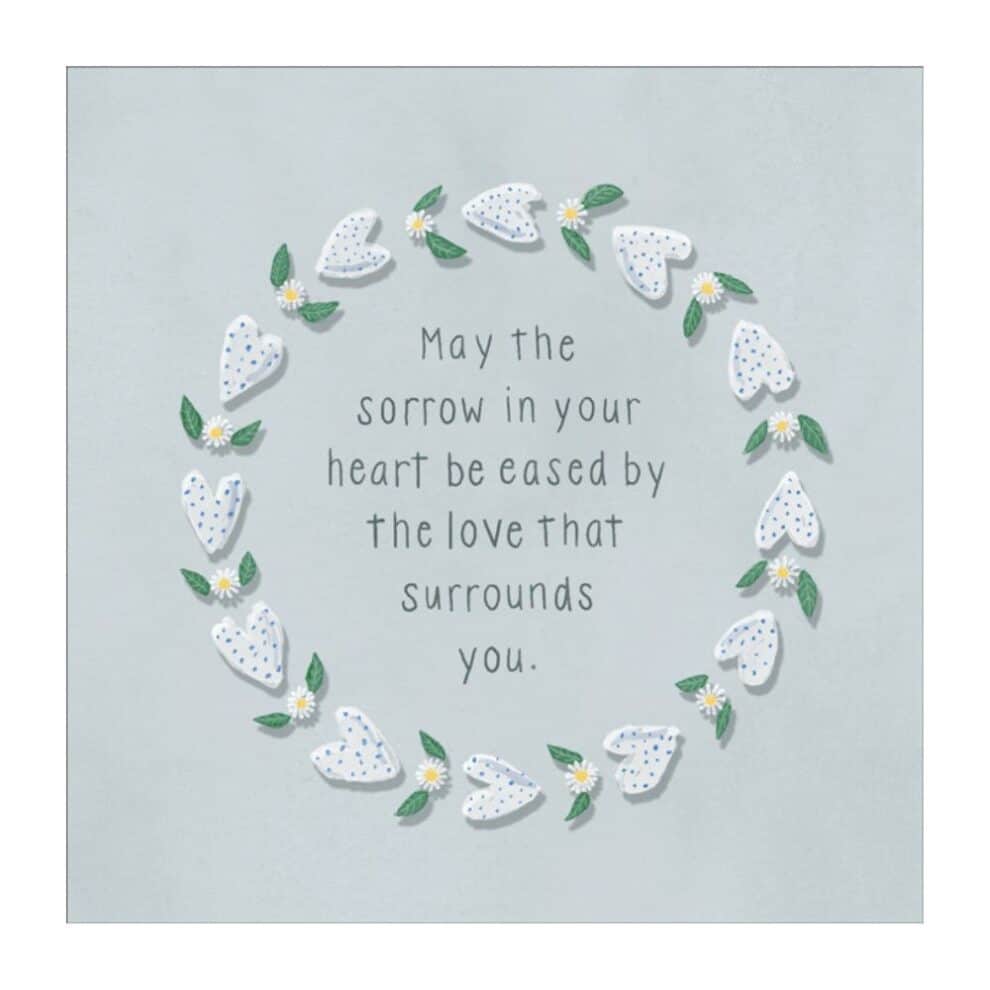 May The Sorrow Sympathy Card | Sending Hugs